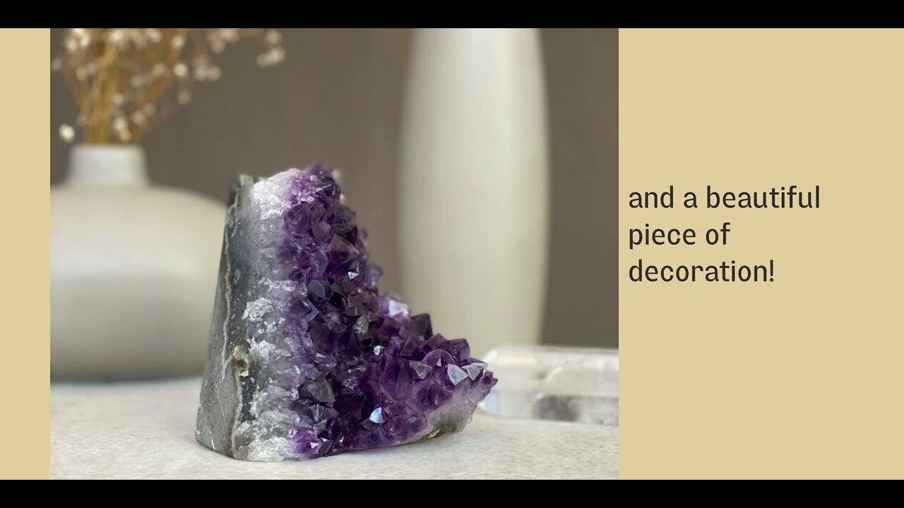 Deep Purple Project Amethyst from Uruguay - YouTube