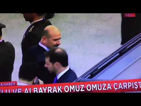 Berat Albayrak ile Suleyman Soylu birbirine omuz atti!