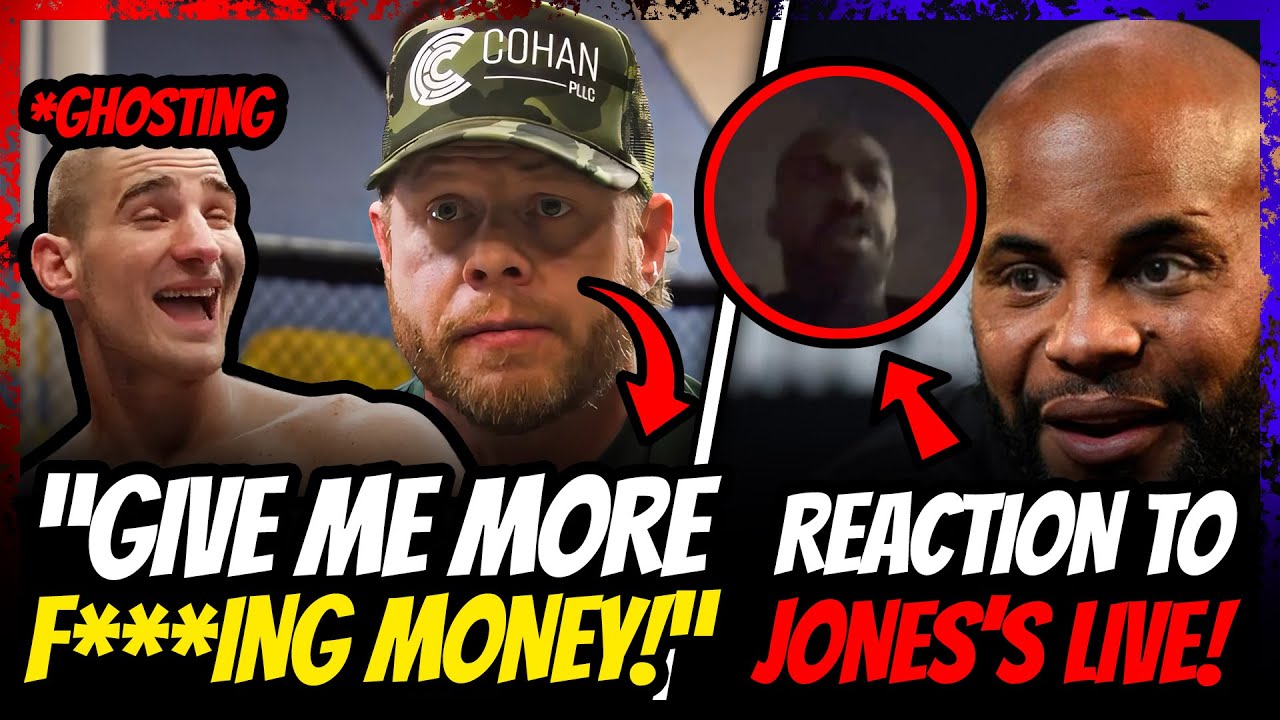 Sean Strickland & Eric Nicksick's LEAKED money drama?! Daniel Cormier reacts to Jon Jones ...