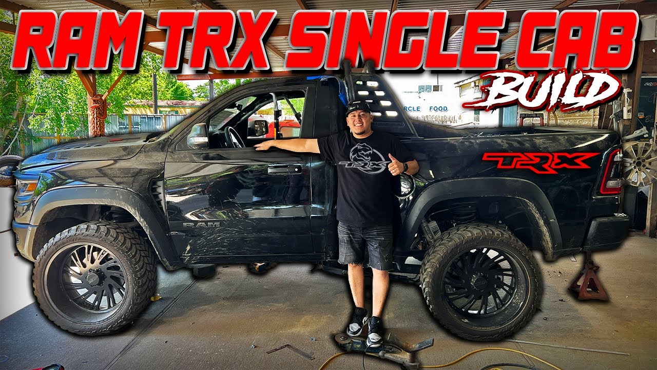 How To Make A Crew Cab TRX Into A Single Cab TRX 🤯 @dashopcustoms9437 ...