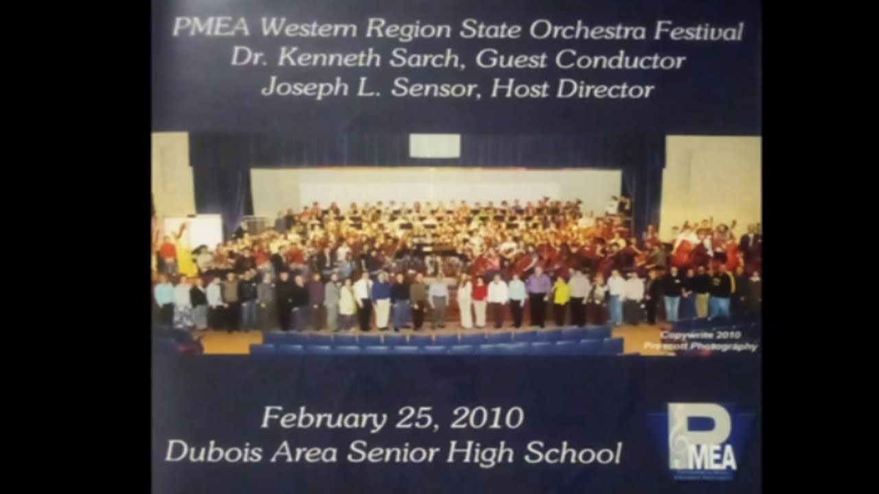 PMEA Western Region State Orchestra Festival 2010 - YouTube