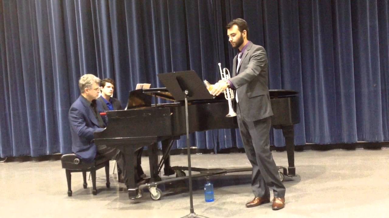 Scott Dagg junior recital; Bozza, Caprice - YouTube