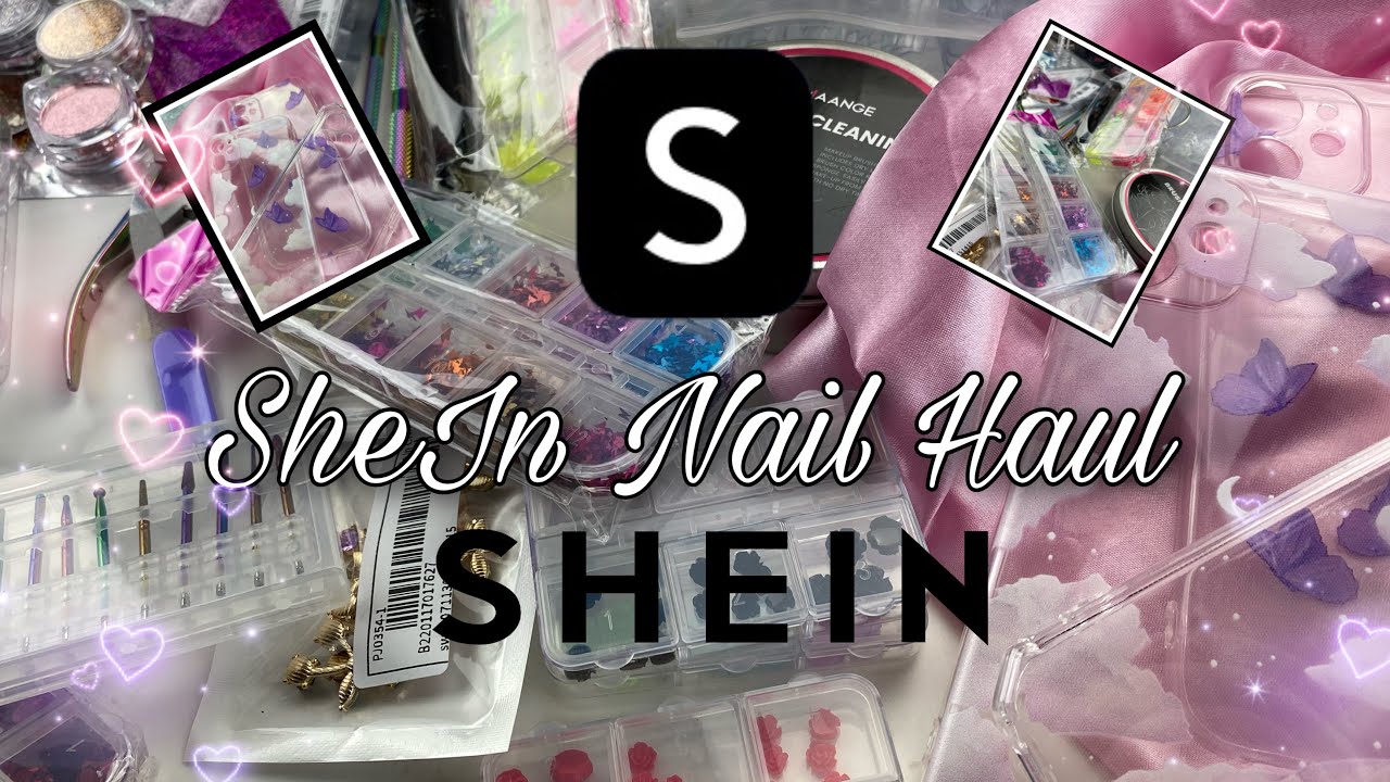 SHEIN NAIL HAUL PART 2 - NEW NAIL ART & NAIL SUPPLIES | SHEIN HAUL ...