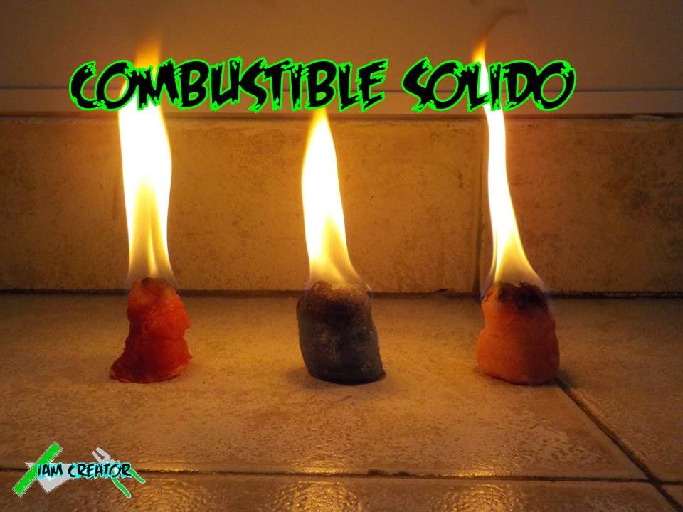 Como Hacer Combustible Sólido para la Supervivencia | Fácil - YouTube