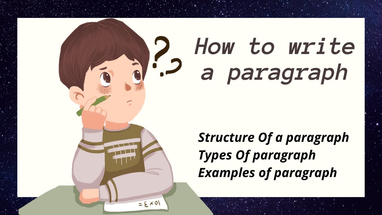 How to paragraph writing | Types of paragraph | paragraph writing ...