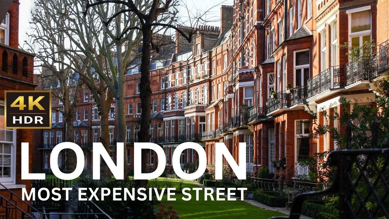 Expensive Streets of London | London rich area | LondonHouses [4K HDR ...