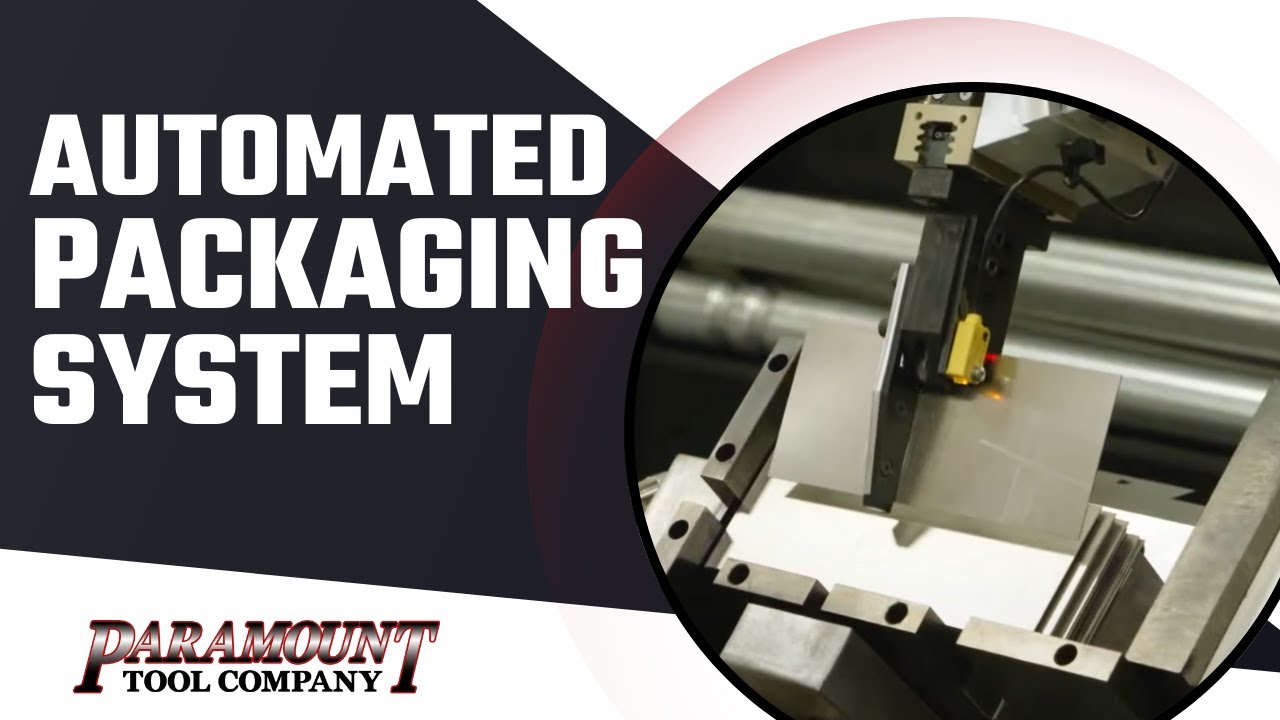 Laser-Cut Blade Packaging Machine | Automated Assembly Station - YouTube