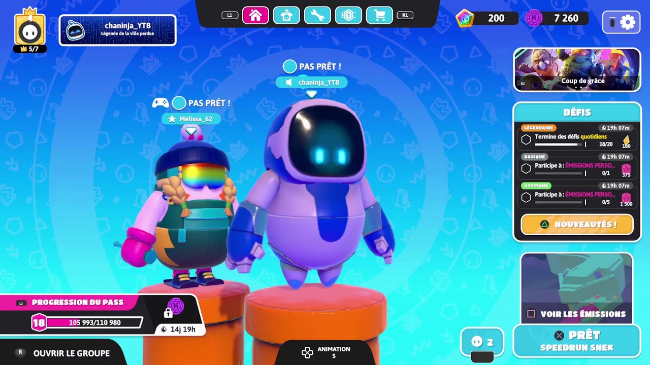 Fall guys Gameplay - YouTube