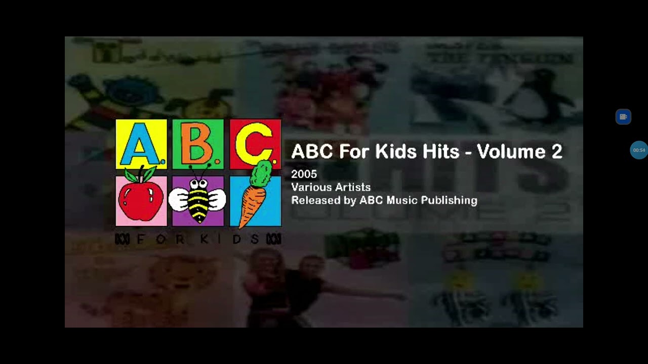 ABC For Kids Volume 2 2005 The ABC Song - YouTube