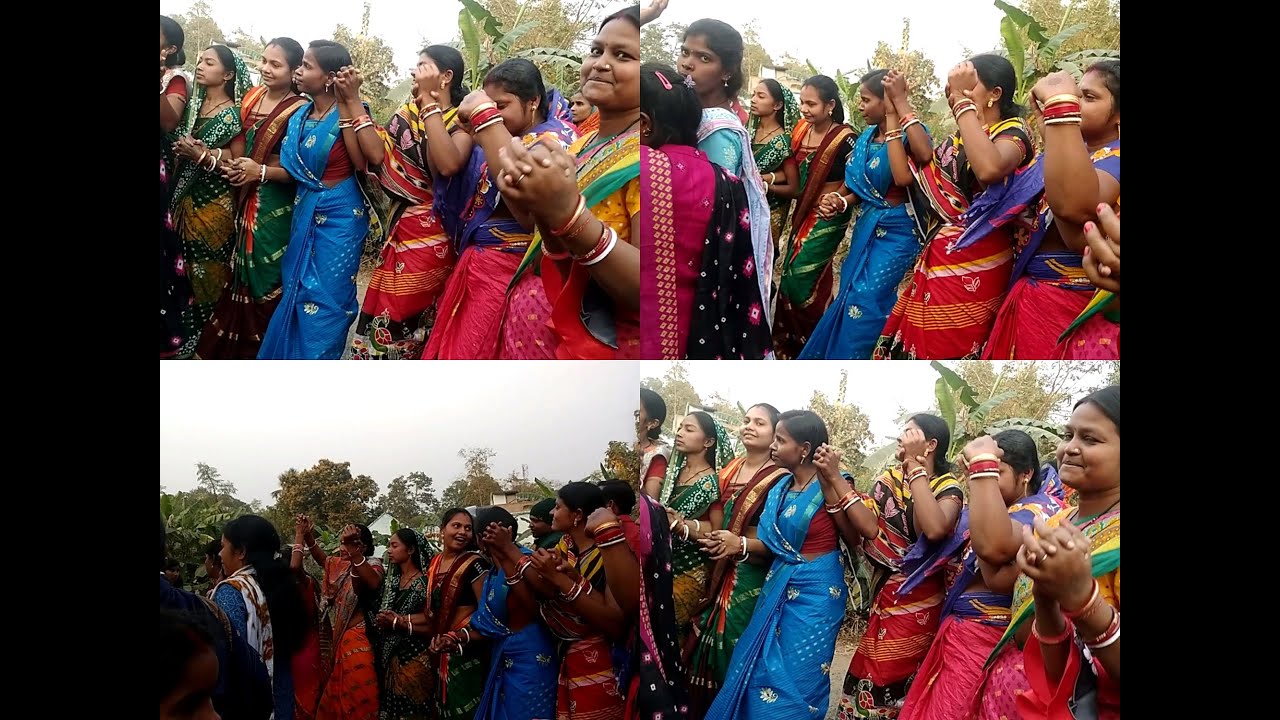 Shamakhunta tusu bhasani procession Beautiful Women Dance 2023 ...