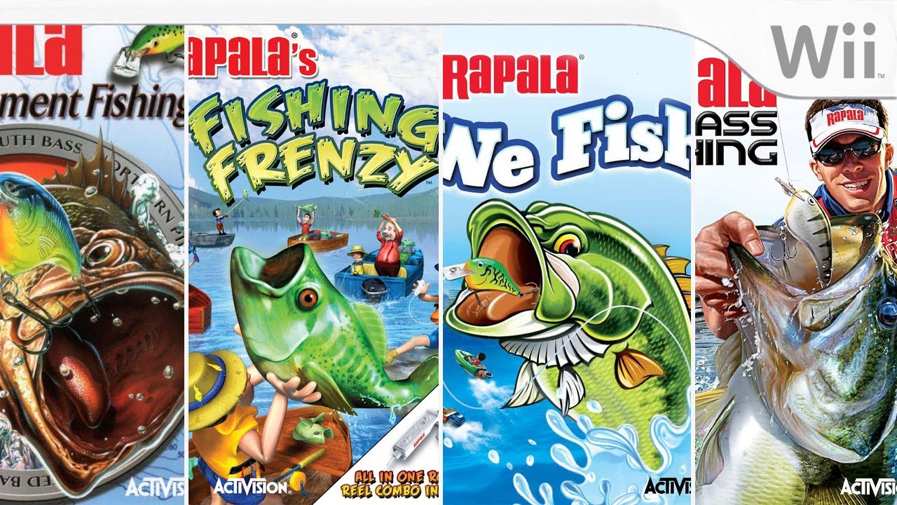 Rapala Games for Wii - YouTube
