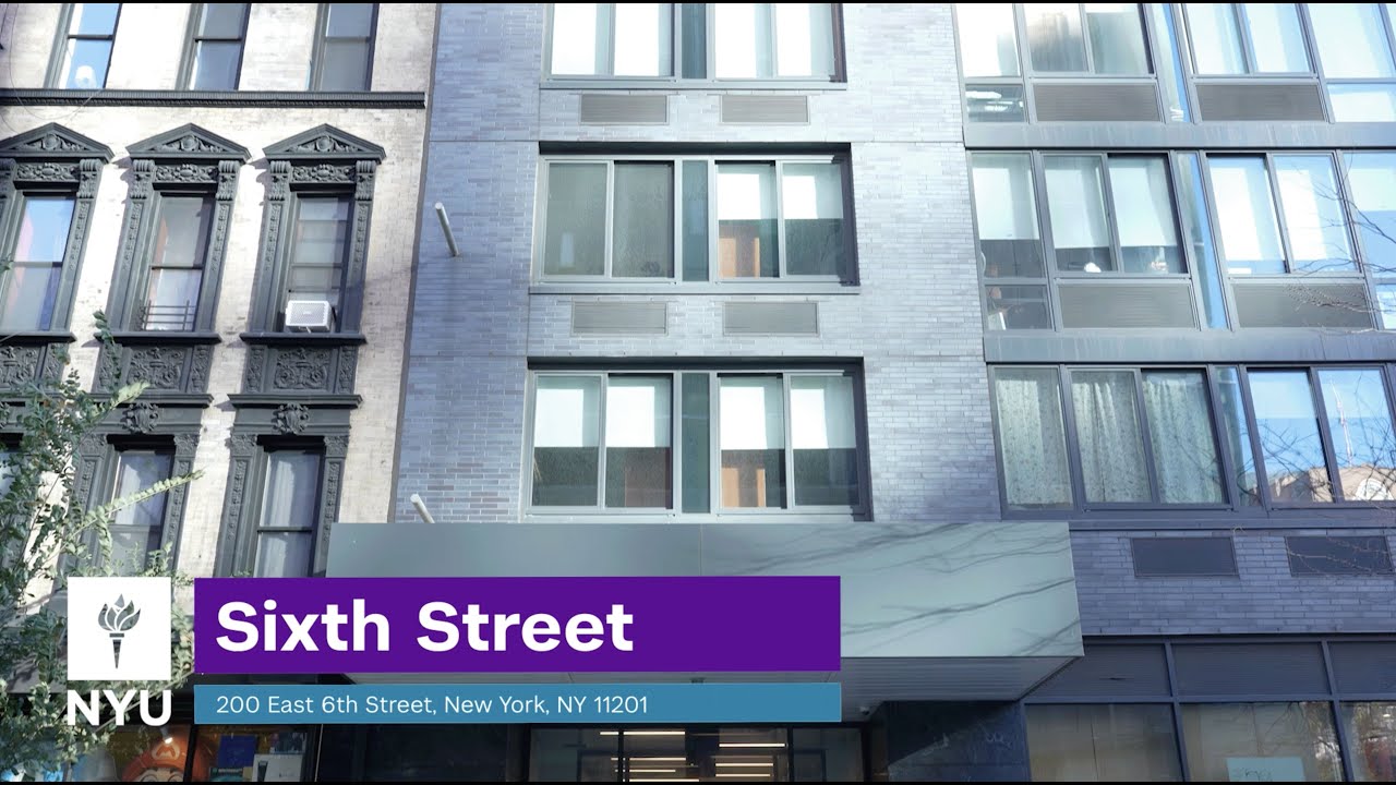 Sixth Street | NYU Residence Hall Tour - YouTube