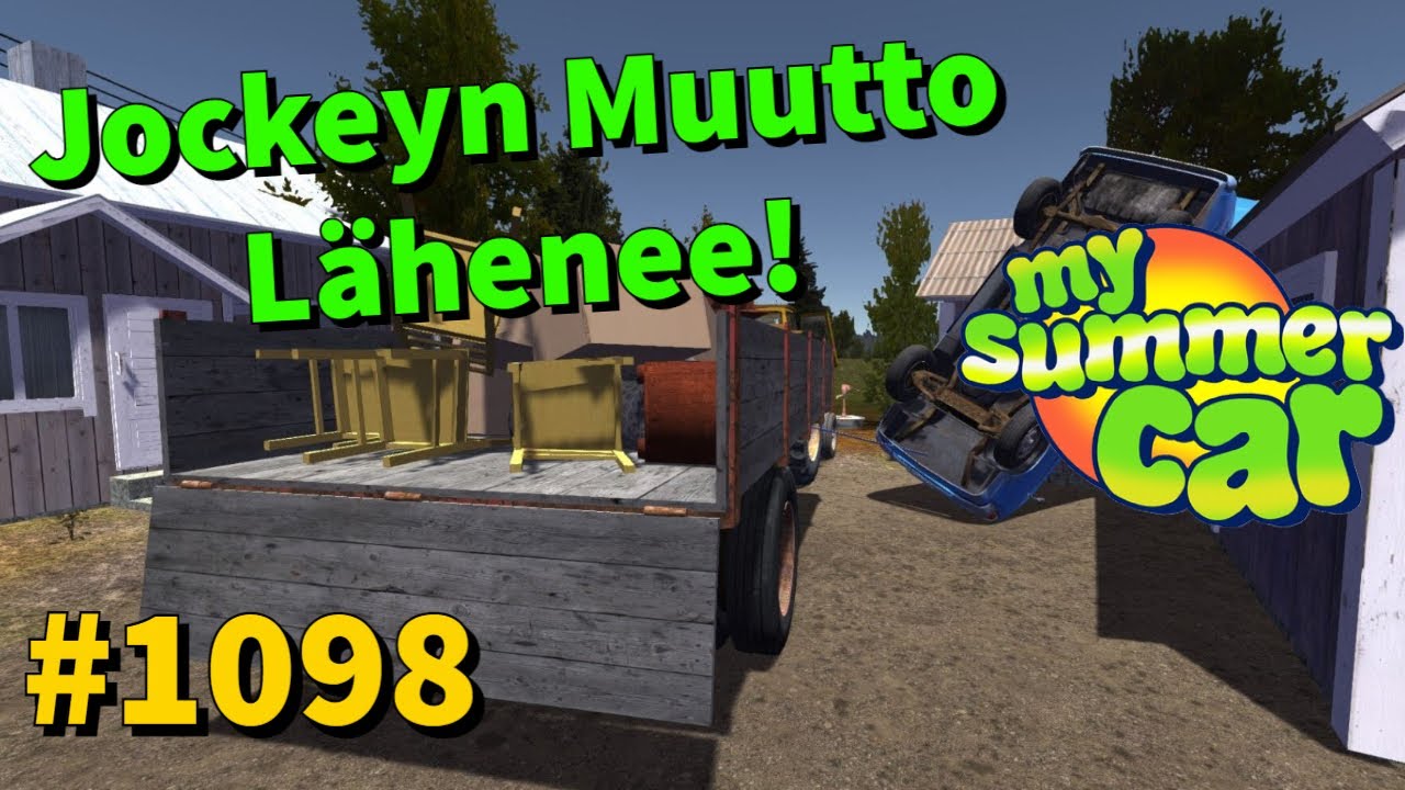 My Summer Car 1098 Jokke Kuulemma Muuttaa Huomenna Youtube