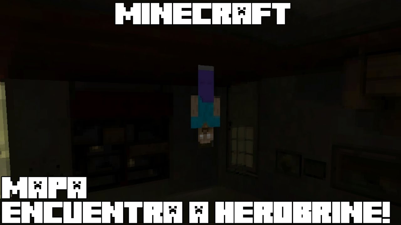Minecraft MINIJUEGO ENCUENTRA A HEROBRINE! Panoramic cube Mapa Español ...