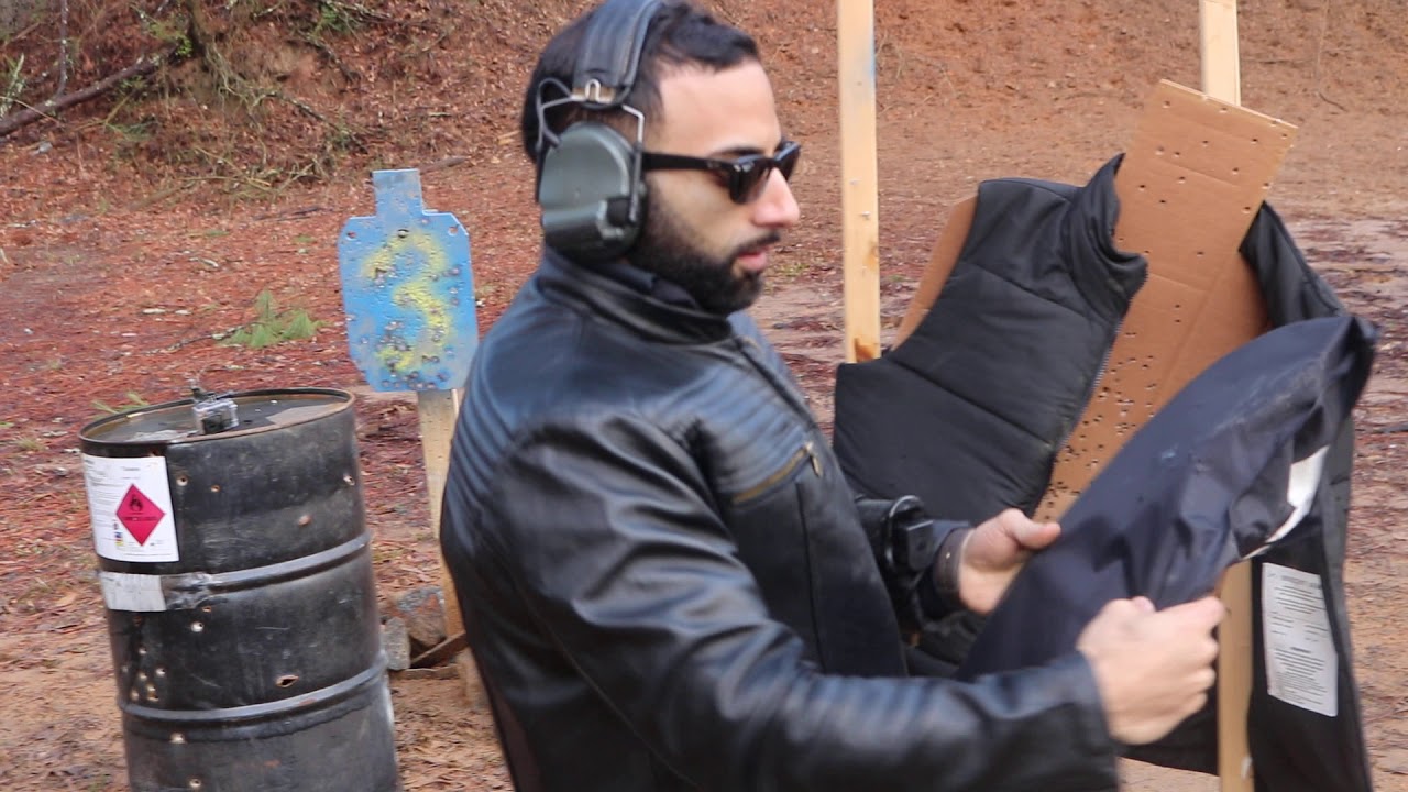 CombatCozz tests out durability of Innocent Armor gear - YouTube