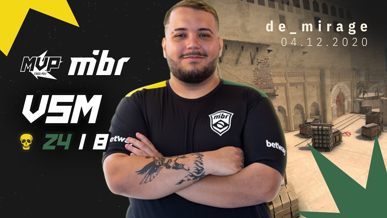 MVP CSGO POV: mibr vsm (24/8) vs Mad Lions (de_mirage) @ FlashPoint 2 ...