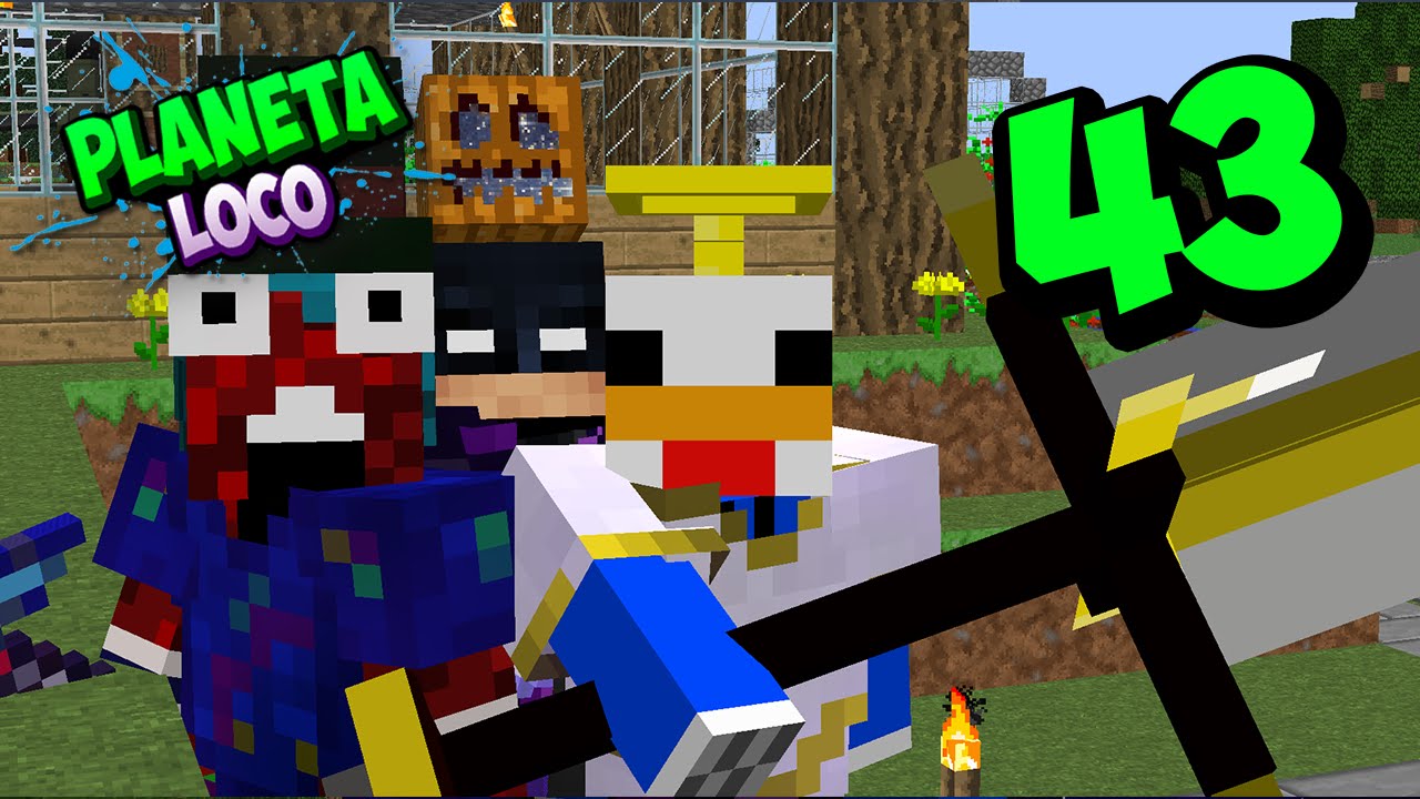PLANETA LOCO | EP.43: ESTOY MUY OP | MINECRAFT SERIE DE MODS - YouTube