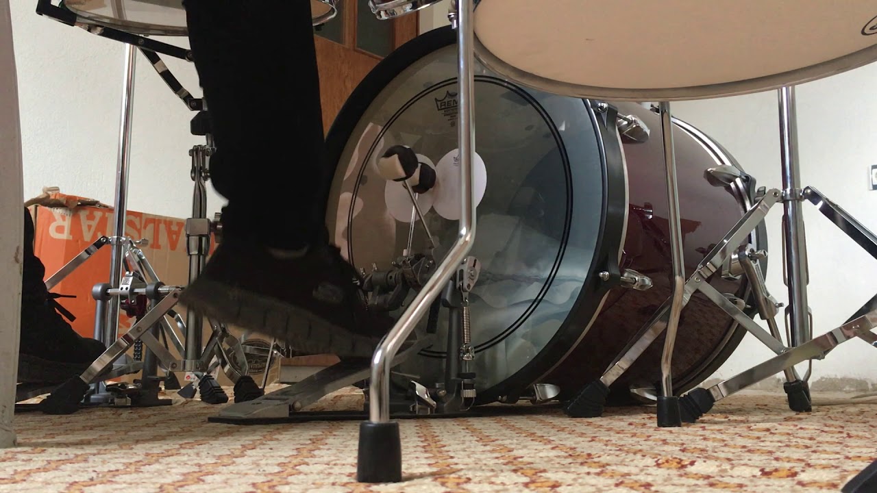 Testing brand new Pearl Eliminator P2052c double bass drum pedal - YouTube