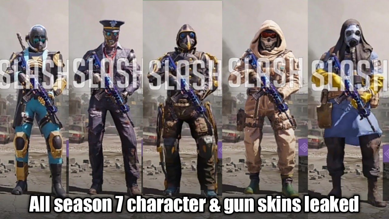 Season 7 all gun & character skins leaked | cod mobile season 7 leaks ...