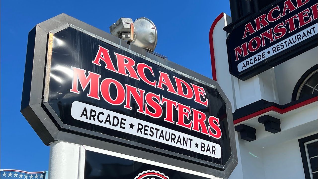 NEW Arcade Monsters GRAND Opening Store Tour! RARE Retro arcade ...