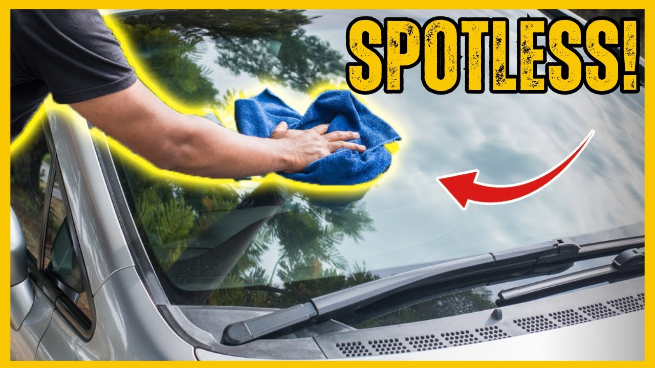 How To Clean Car Windows Without Streaks | Guaranteed Method! - YouTube