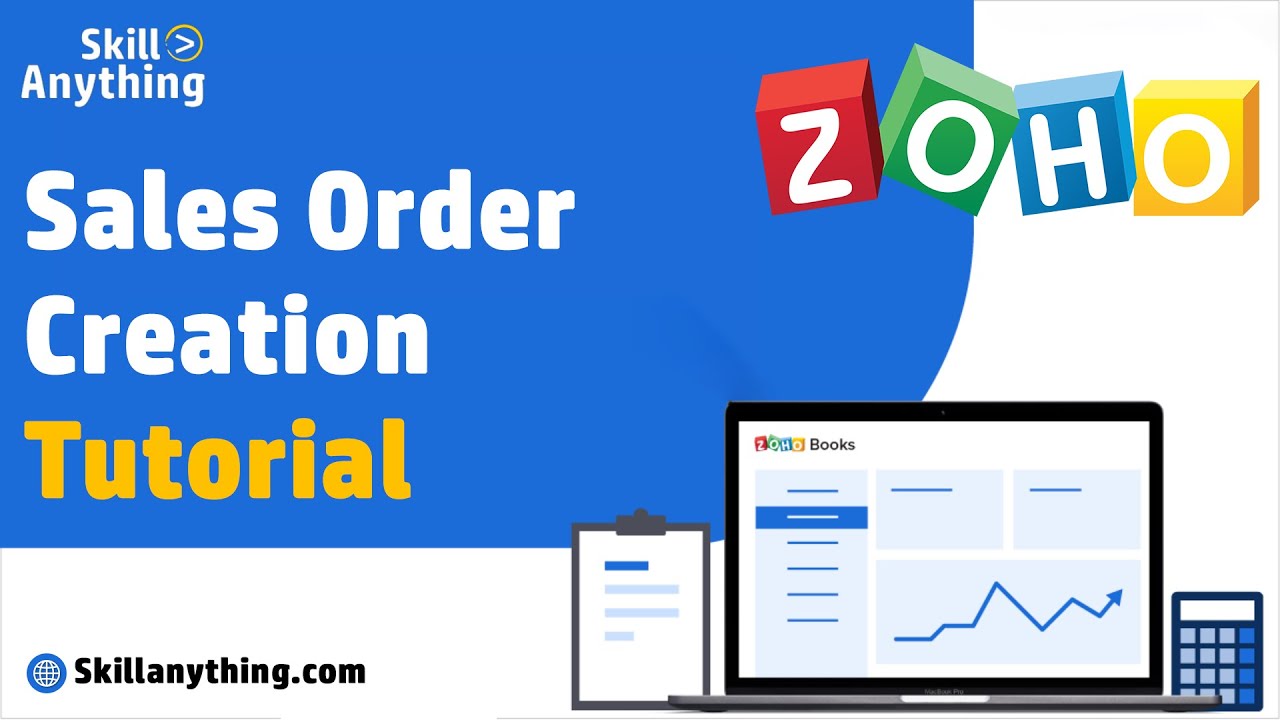 How to Create Sales Orders in Zoho Books - Learn about Zoho Book - YouTube