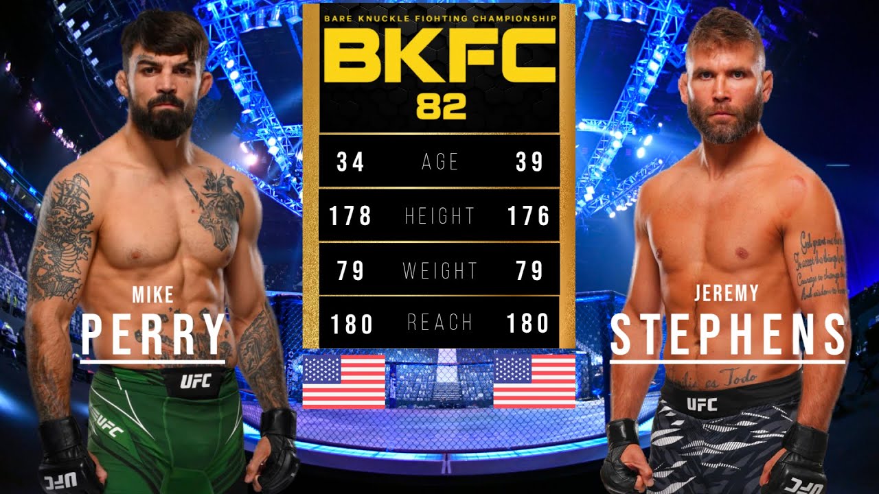 MIKE PERRY vs JEREMY STEPHENS FULL FIGHT - YouTube