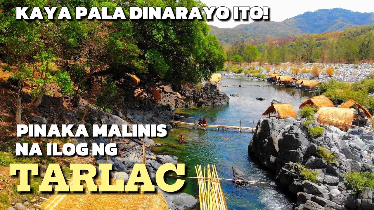 Dinarayong ilog sa TARLAC | Nambalan River | Mayantoc, Tarlac | Malinis at sobrang linaw ng ...