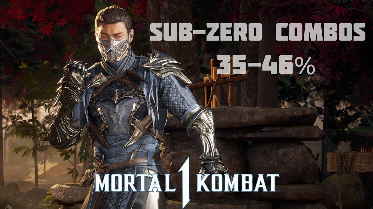 MK1 - SUB-ZERO COMBOS 35-46% DAMAGE - YouTube
