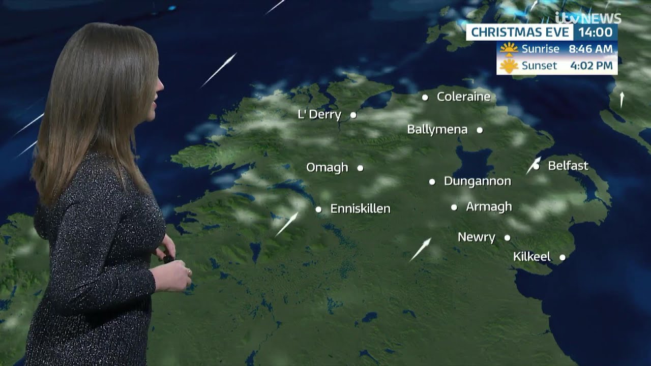 Aisling Creevey - UTV Weather 23&24Dec2024 - YouTube