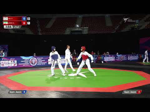 410 Round of 32 Men  48kg TPE LIN Yu te IRI ZANDI Abolfazl