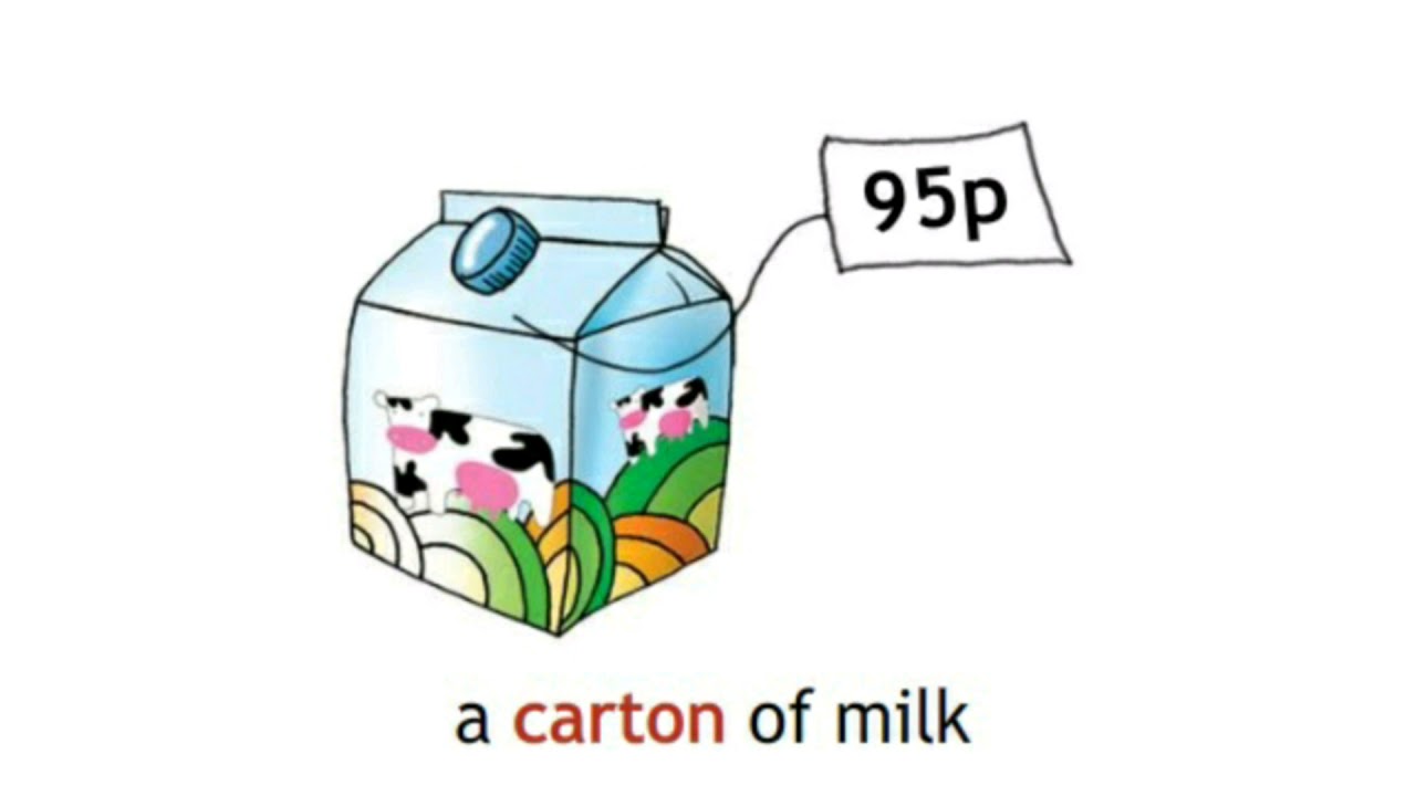 How to Pronounce A carton of milk in British English - YouTube