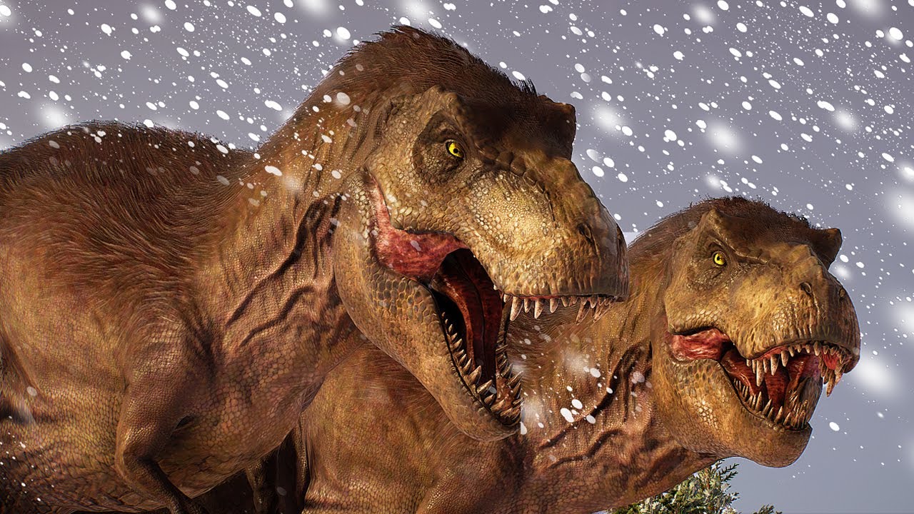 Tyrannosaurus Rex Snow Tournament - Jurassic World Evolution 2 - YouTube