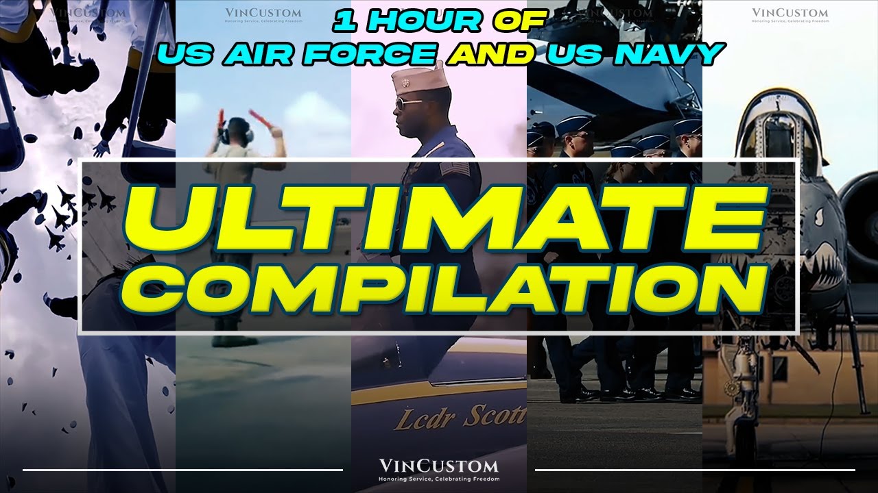 ULTIMATE COMPILATION: 1 HOUR OF US AIR FORCE & US NAVY | VOL. 01 - YouTube