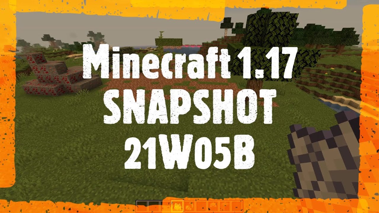 Minecraft 1.17 Snapshot 21w05A - YouTube