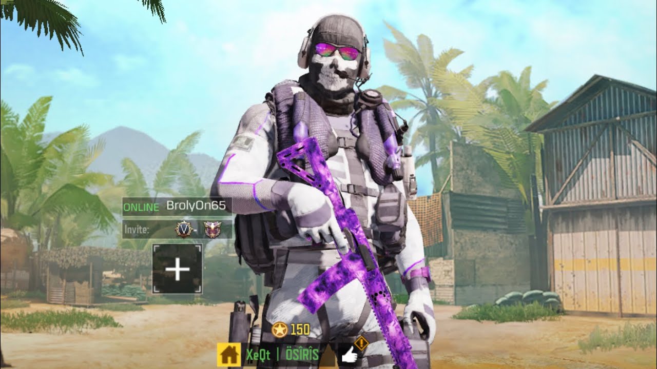 The Aether Crystal Camo with Ghost Plasma [CODm] #codm - YouTube