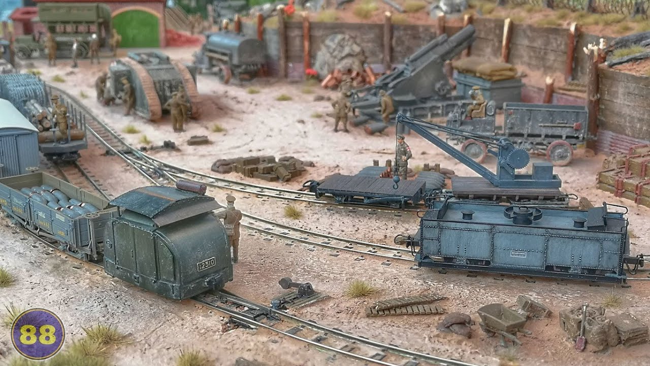 Amiens 1918 - East Anglia Model Railway Exhibition 2019 - 009 Scale ...