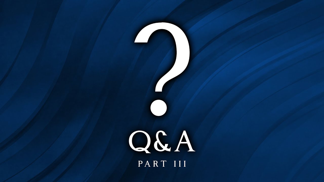 Q&A - Part IV - Pastor Keith Harrison - YouTube