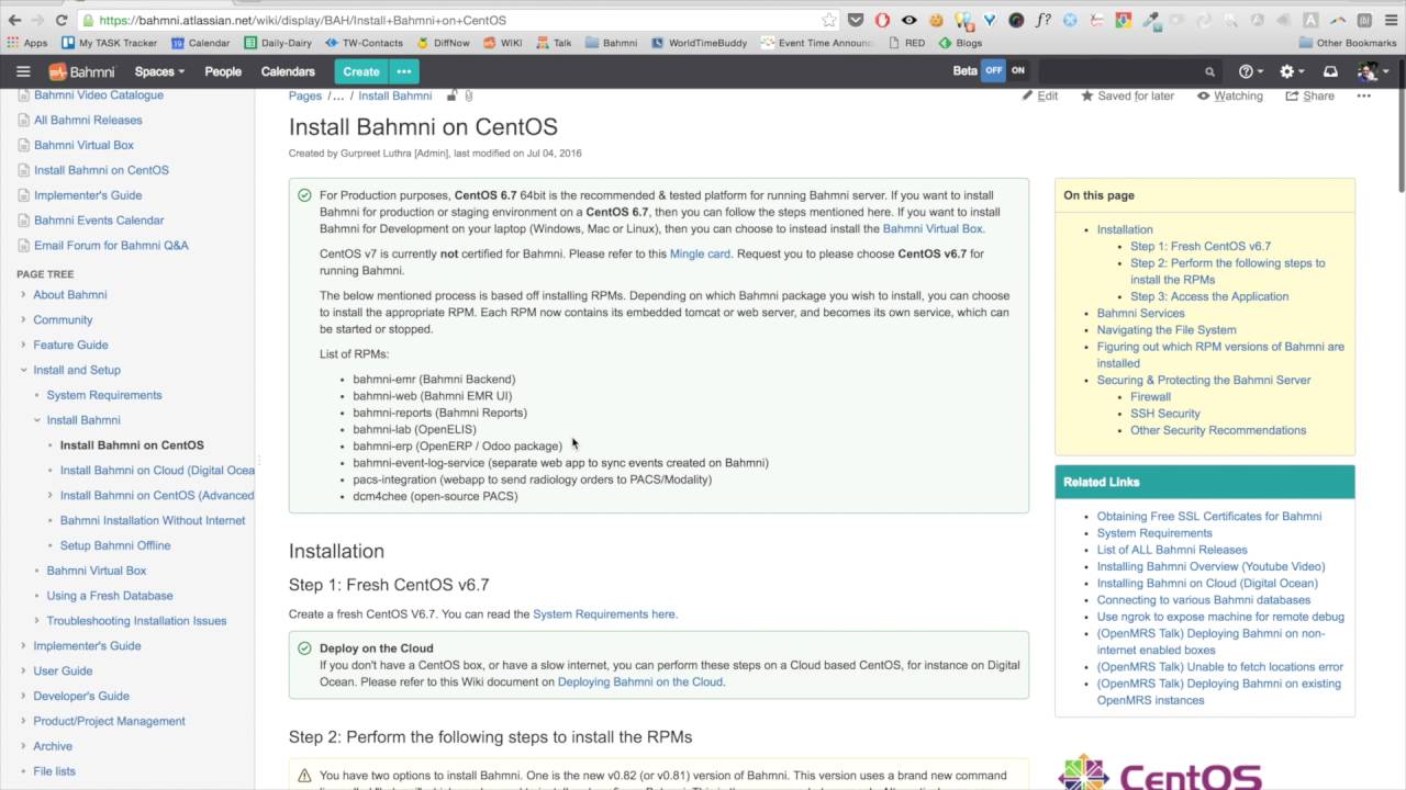 Bahmni Install Overview - Step by Step - v0.82 - YouTube