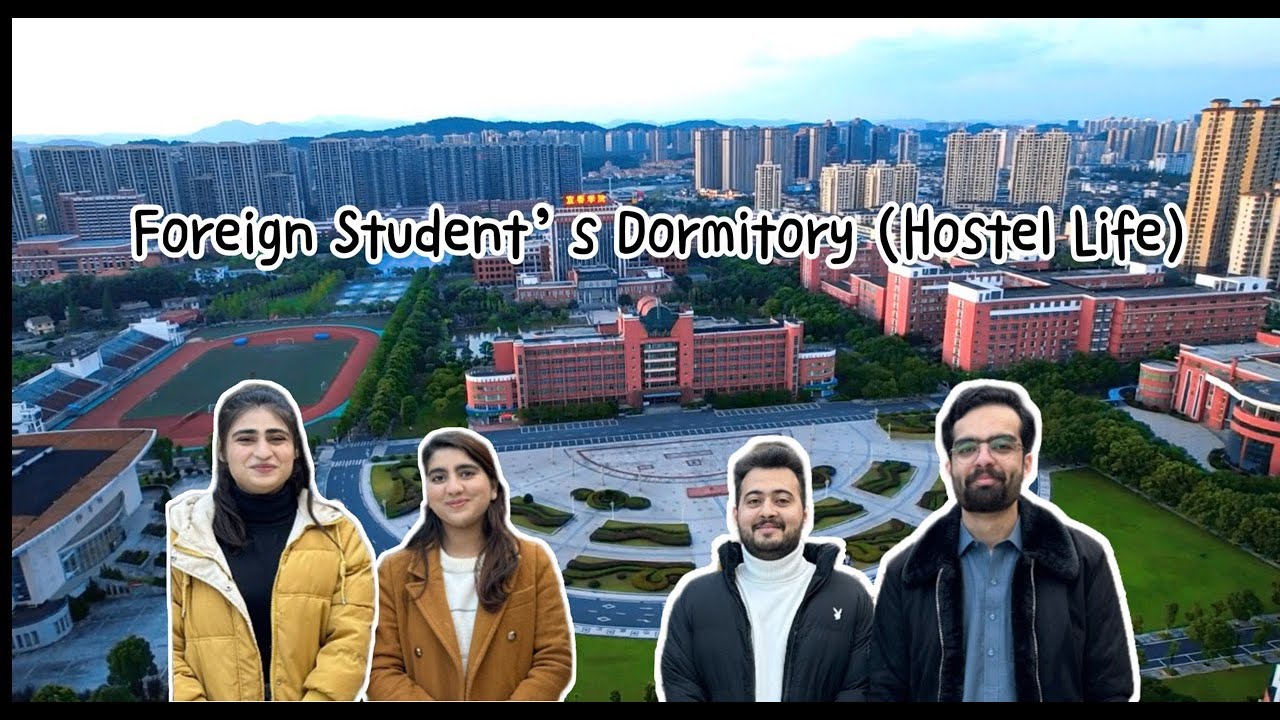 Life as a Foreign Student | Life in a University Hostel | Yichun ...