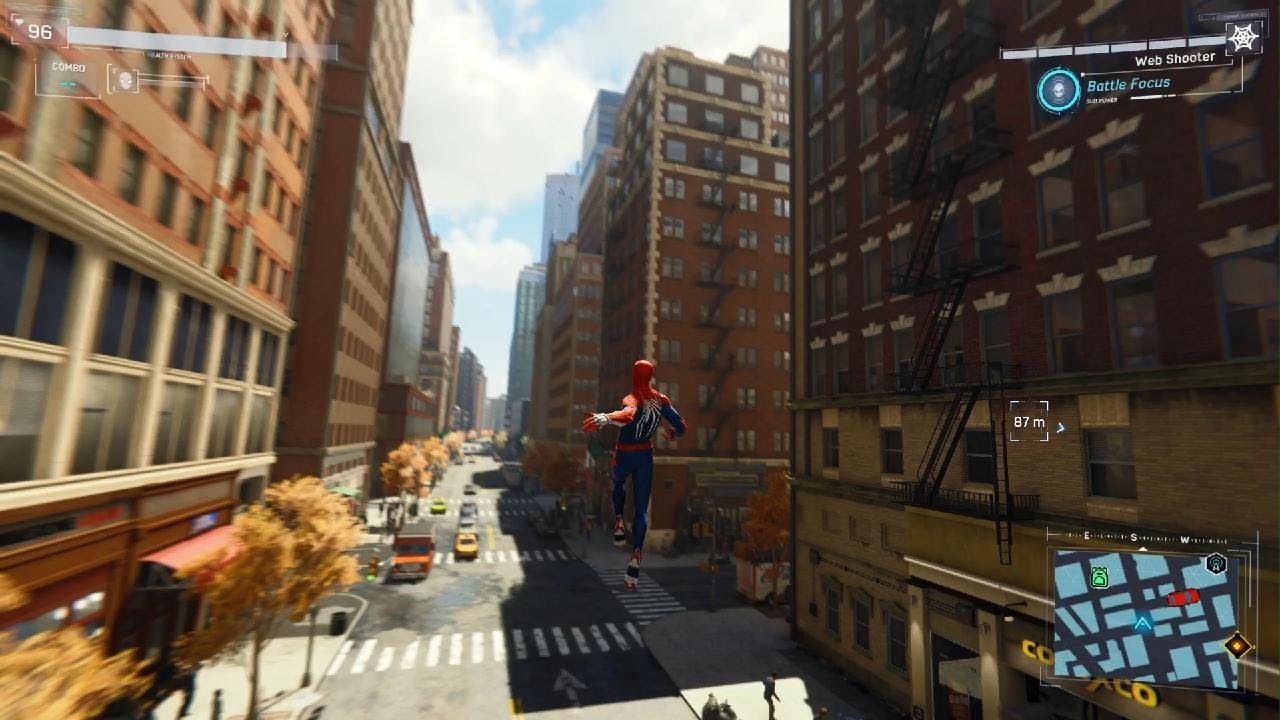 Marvel's Spider-Man Remastered car chase - YouTube