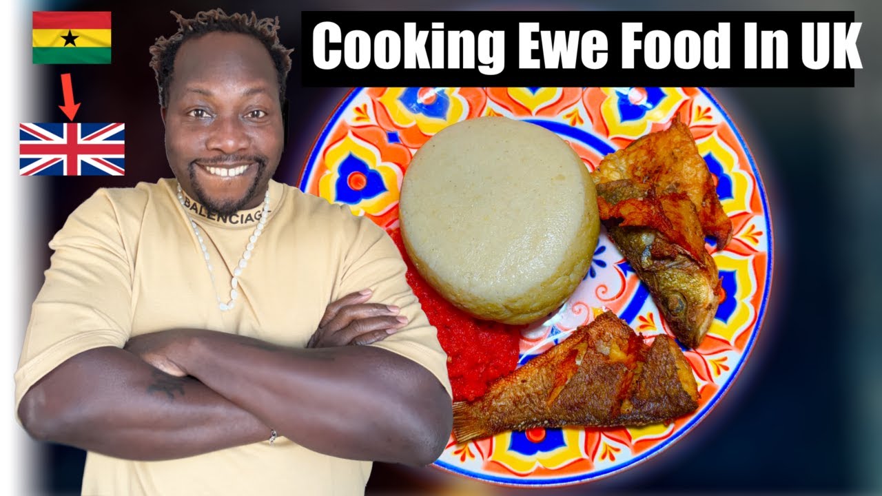 Cooking Ewe Akple, Cooking Most Demanded Volta Region Food in the UK ...