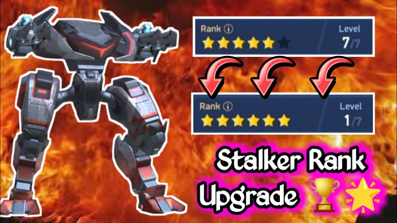 Stalker Rank Upgrade Finally 🏆🌟 ️ || Mech Arena 🤩 - YouTube