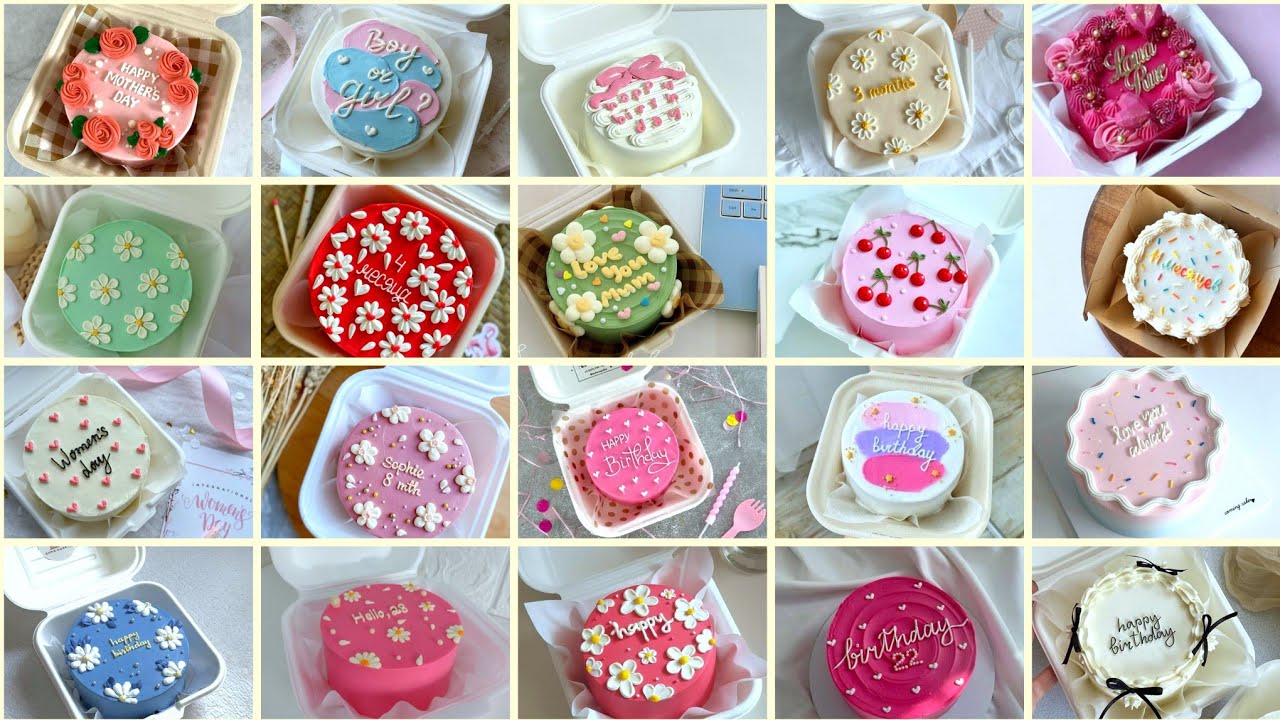 50 #INSPIRASI MODEL BENTO CAKE / KOREAN CAKE | #KUE #ULANGTAHUN | garam ...