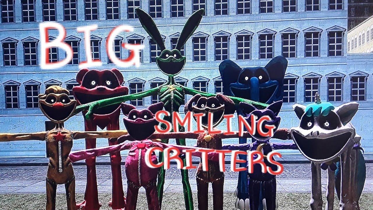 Surviving all the monster size smiling critters! - YouTube