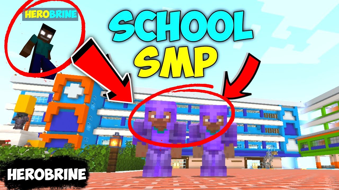 I Started WAR On My SCHOOL's Minecraft SMP Server || SCHOOL SMP ...