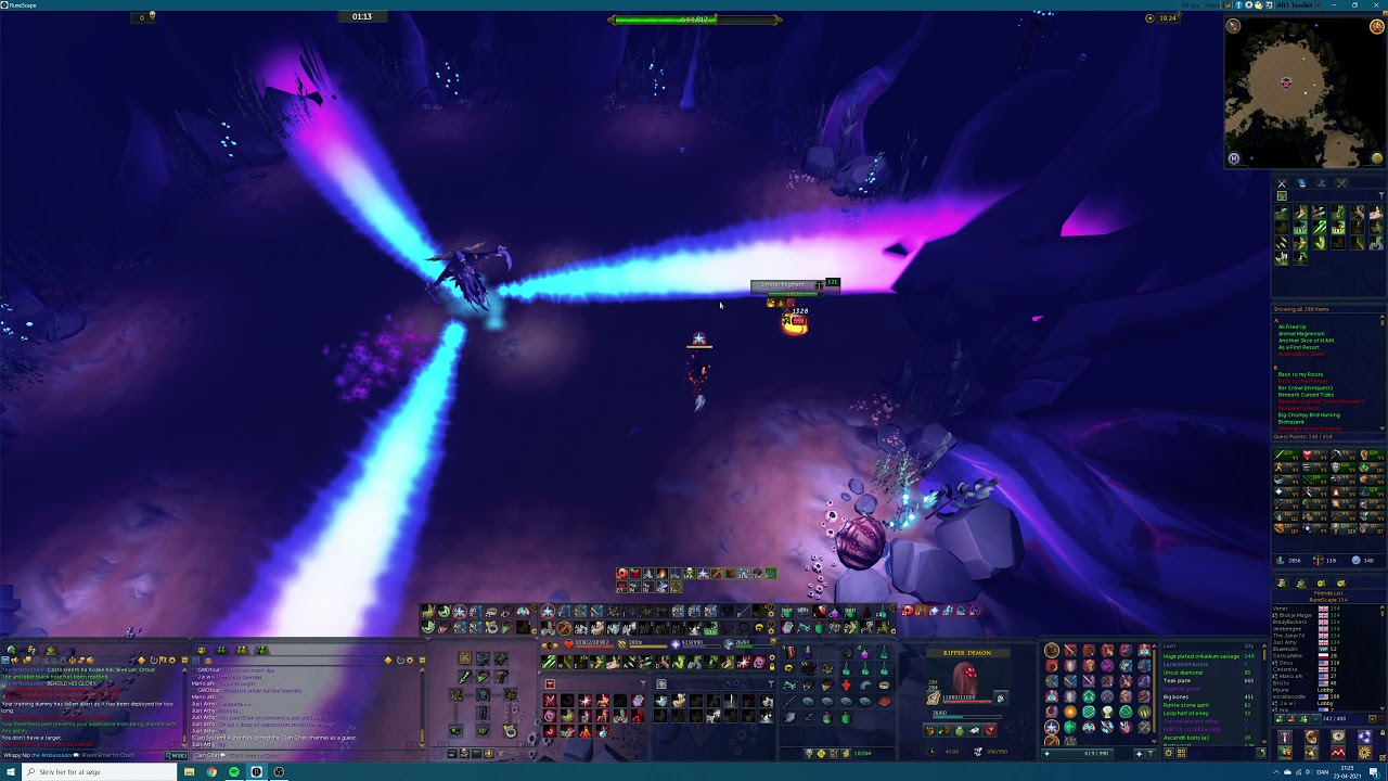 RS3 - Ambassador 3:06 ranged solo - YouTube