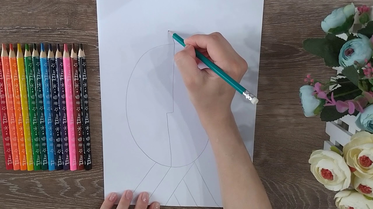 How to draw a Cubism Portrait - YouTube