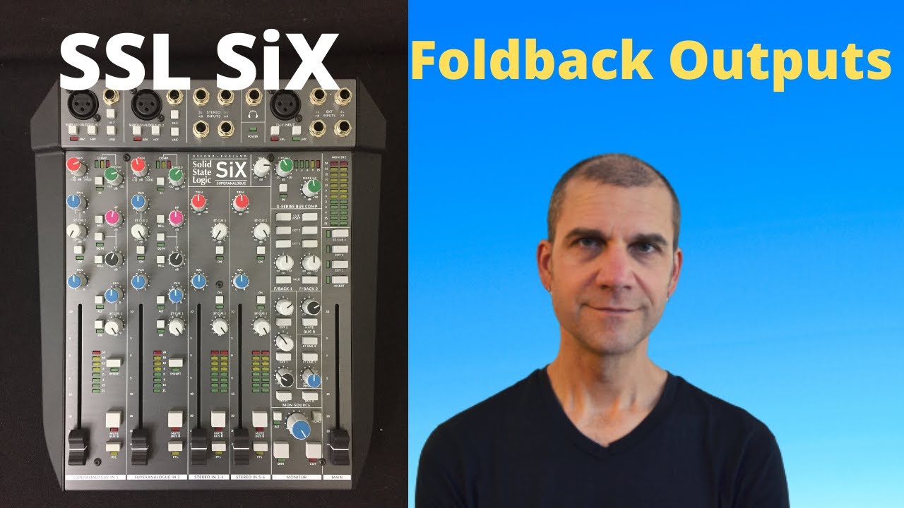 SSL SiX EXT 1 and EXT 2 Do Not Sum to the Foldback Outputs - YouTube