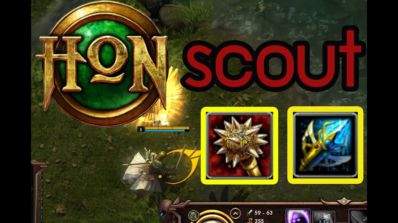 HON scout กับไอเทมพลิกเกมส์2020 - YouTube